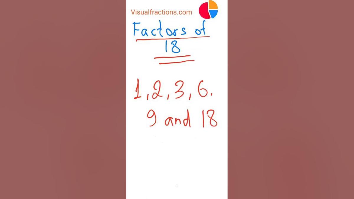 Factors of 18:Quick Guide 🚀 #math #factors #learnmath #quickmath # ...